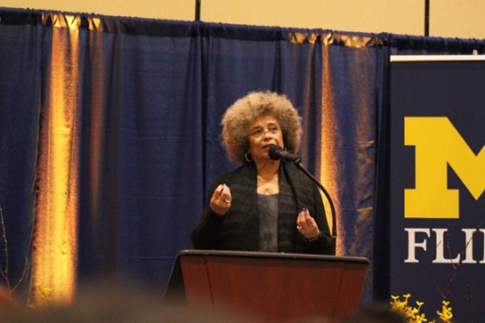 Angela Y. Davis Delivers Inspiring Public Lecture at UM-Flint ...