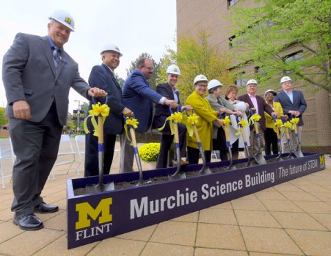 UM-Flint breaks ground on $39 million Murchie Science Building ...