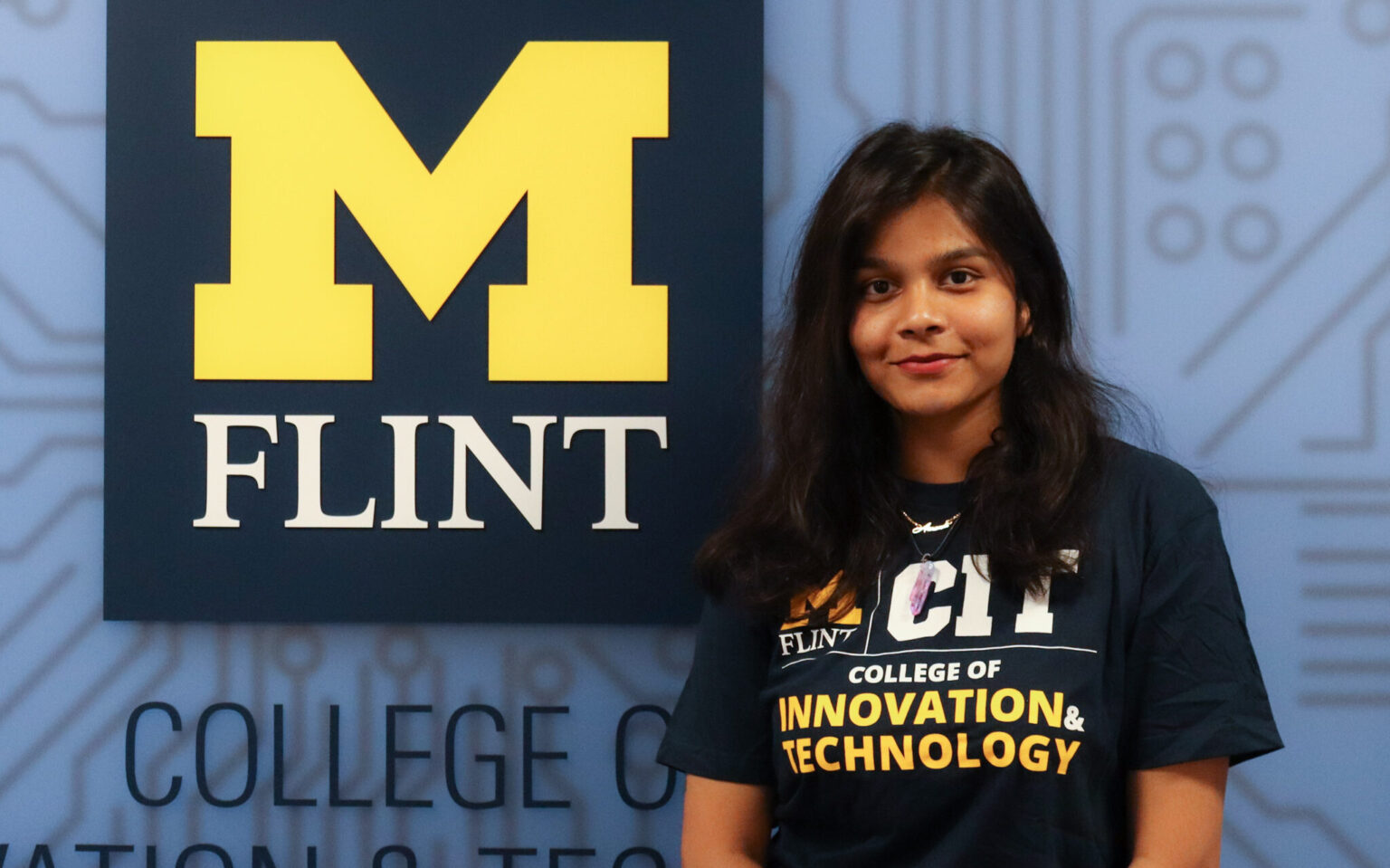 Amanda Binu finds her stride as CIT student | University of Michigan-Flint