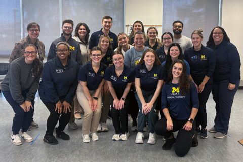 UM-Flint occupational therapy and physical therapy students teach ALS ...